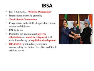 India & Multilateral Organisations by Swapnil | PPT