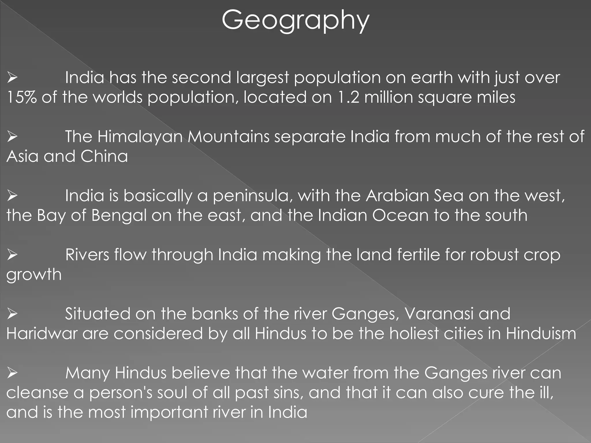 GEOGRAPHY OF INDIA | PPTX
