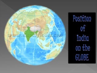 GEOGRAPHY OF INDIA | PPTX