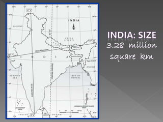 GEOGRAPHY OF INDIA | PPTX