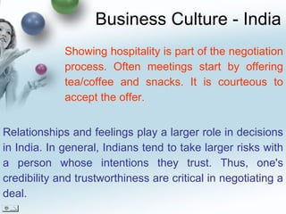 Know more about Indian Business Culture | PPT