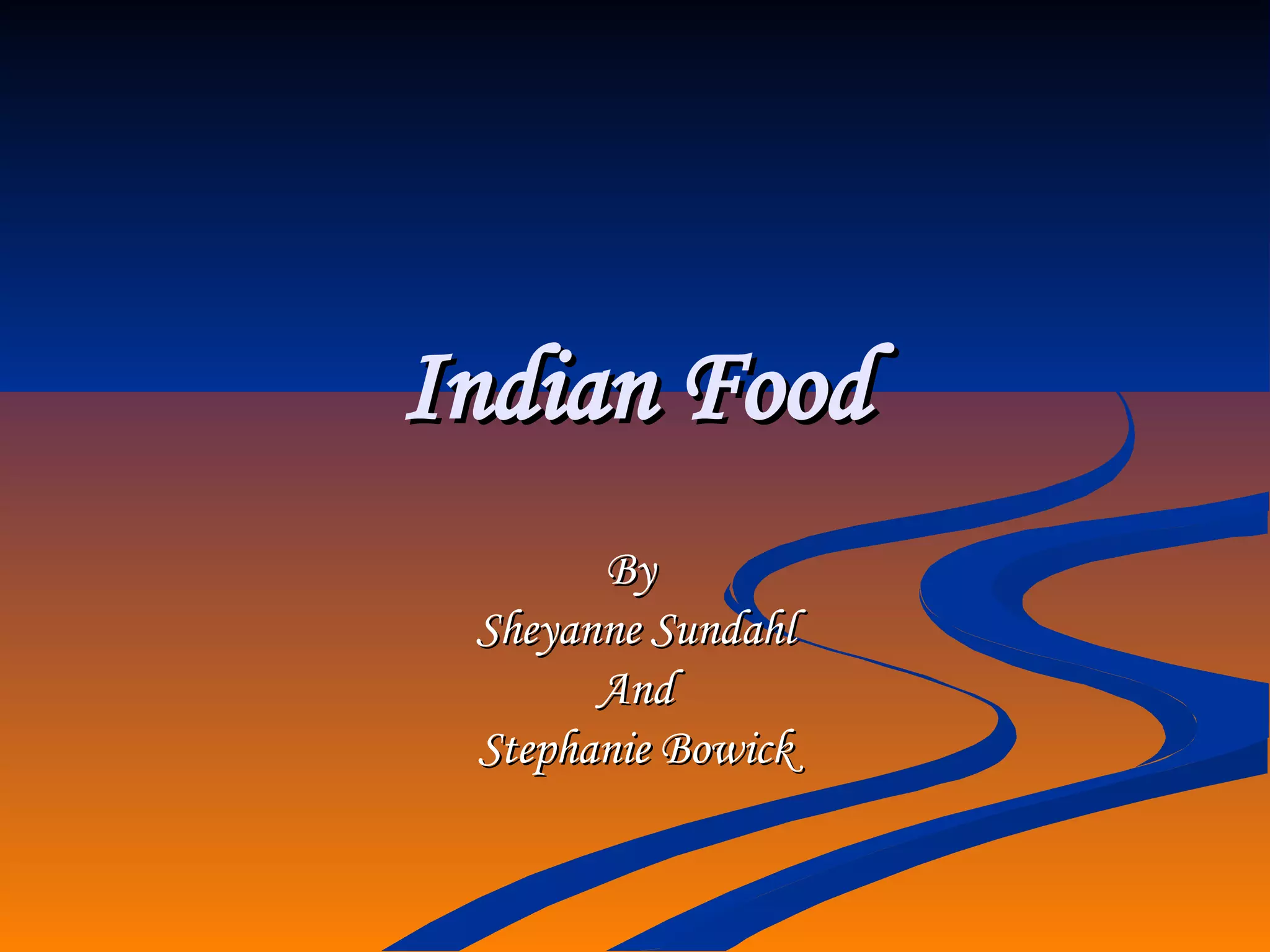 Indian Food | PPT
