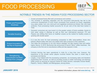 Indian Food Processing Sector_2016 | PDF