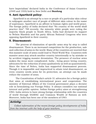 10th lesson Indian foreign-policy | PDF