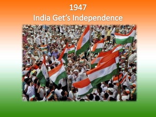 Indian Independence – A Timeline Revive | PPTX