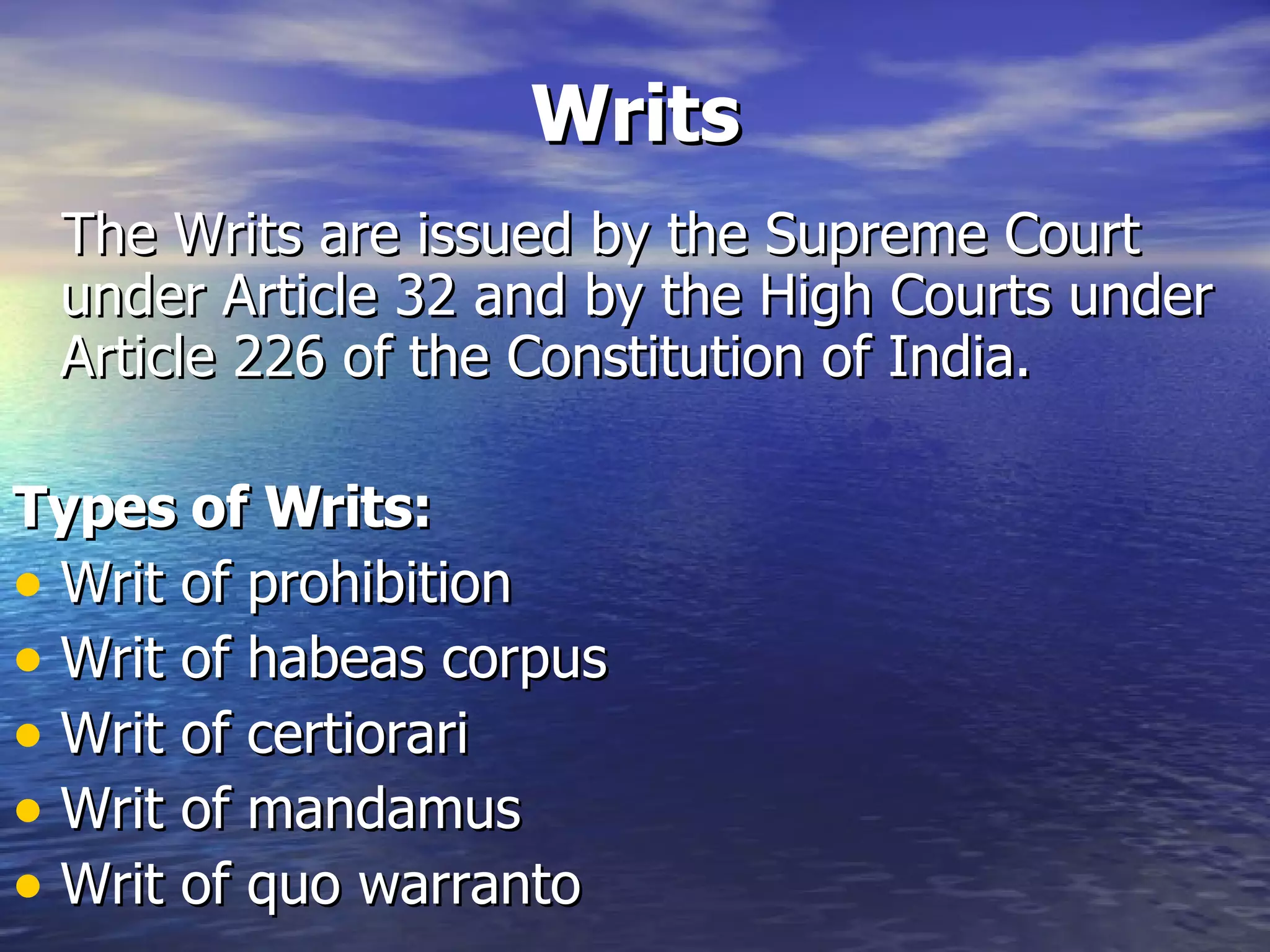 Indian Legal System An Introduction | PPT