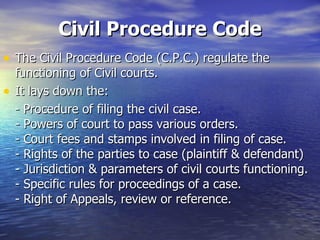 Indian Legal System An Introduction | PPT