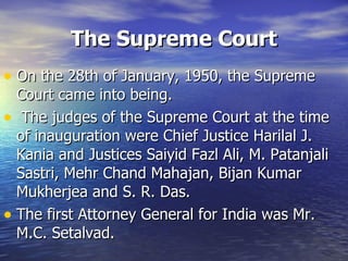 Indian Legal System An Introduction | PPT