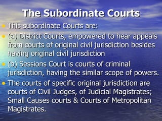 Indian Legal System An Introduction | PPT