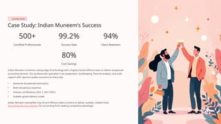 Indian Muneem: Leading AI-Powered Offshore Accounting Excellence | PPTX