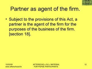 Indian Partnership Act | PPS