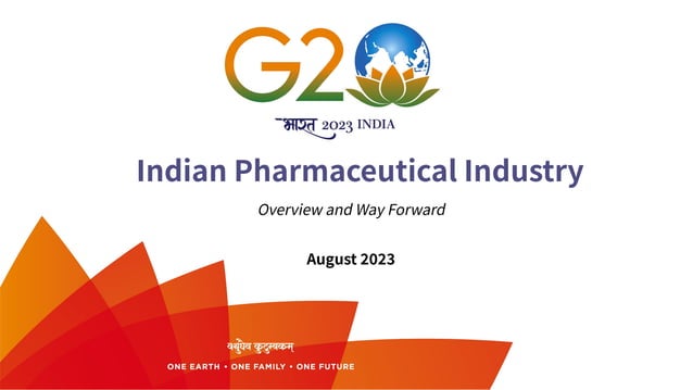 Indian-Pharmaceutical-Industry-Overview-and-Way-Forward.pdf | Pharmaceutical Industry | Industries