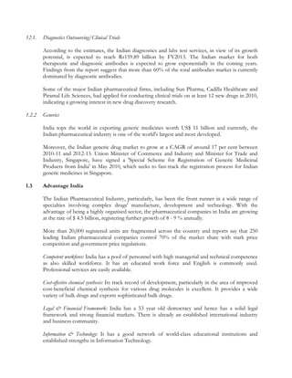 Indian pharmaceuticals-industry (1) | PDF | Pharmaceutical Industry | Industries