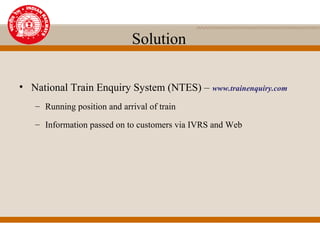 Indian railways-management-information-system-110105193903-phpapp02 | PPT