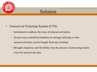 Indian railways-management-information-system-110105193903-phpapp02 | PPT