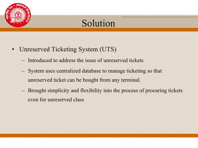 Indian railways-management-information-system | PPT