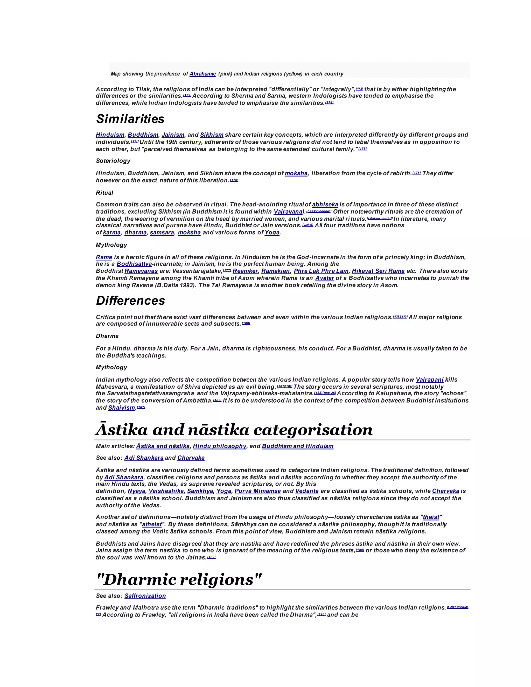 Indian religions | DOCX | Religion & Spirituality