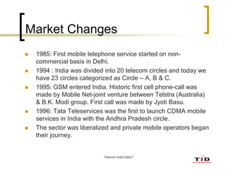 Indian telecom-journey (1) | PPTX