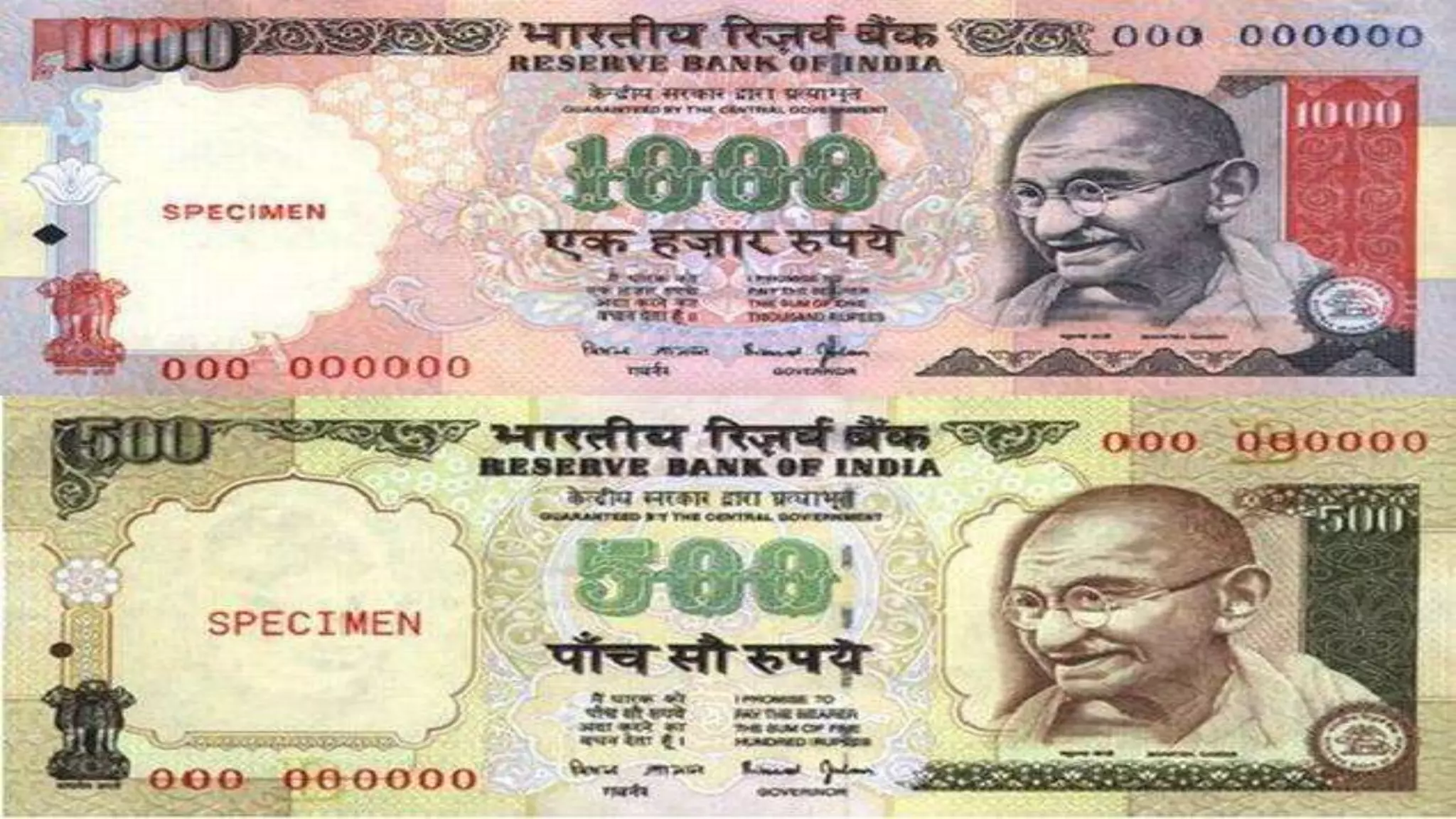 Indian 500 and 1000 Rupee notes Demonetization - PPT with excellent ...