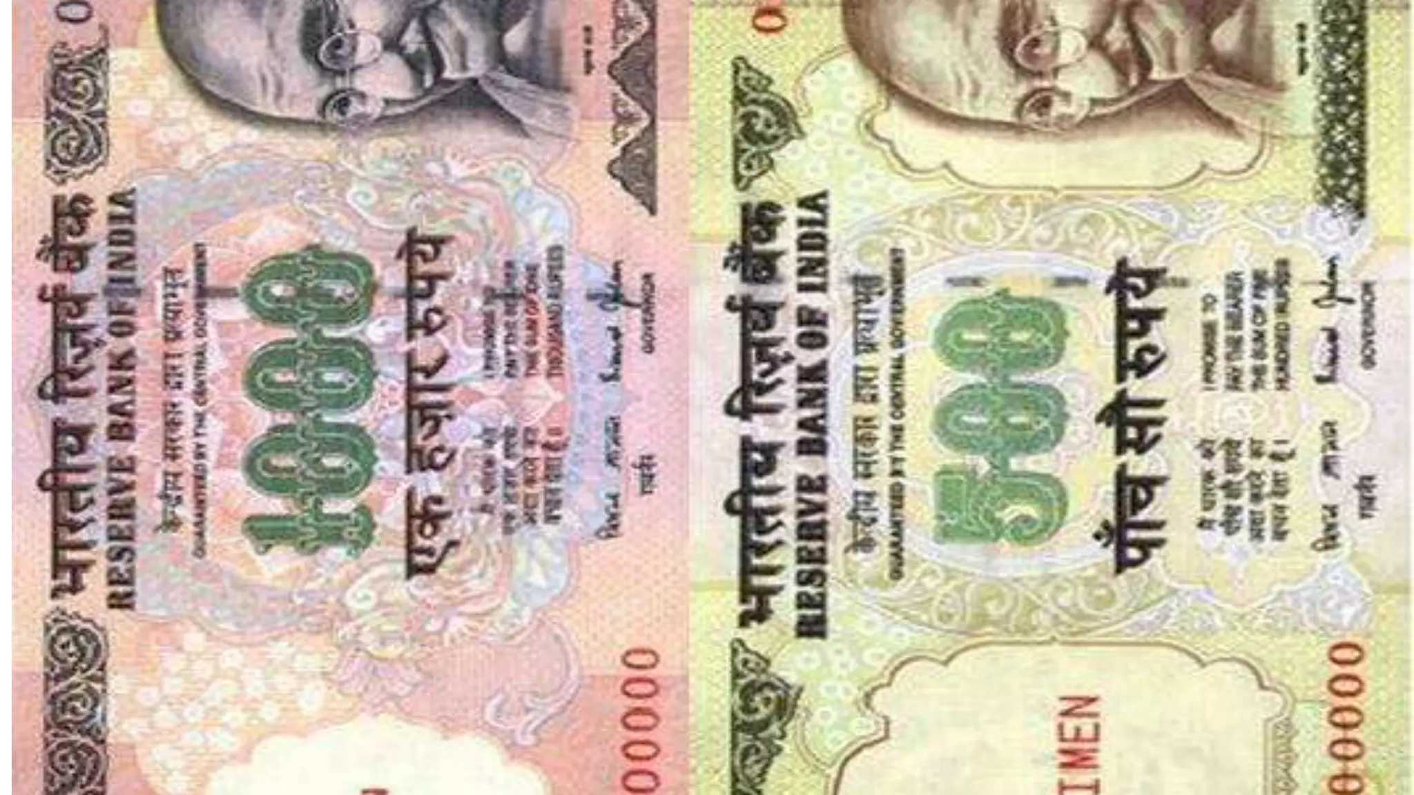 Indian 500 and 1000 Rupee notes Demonetization - PPT with excellent ...