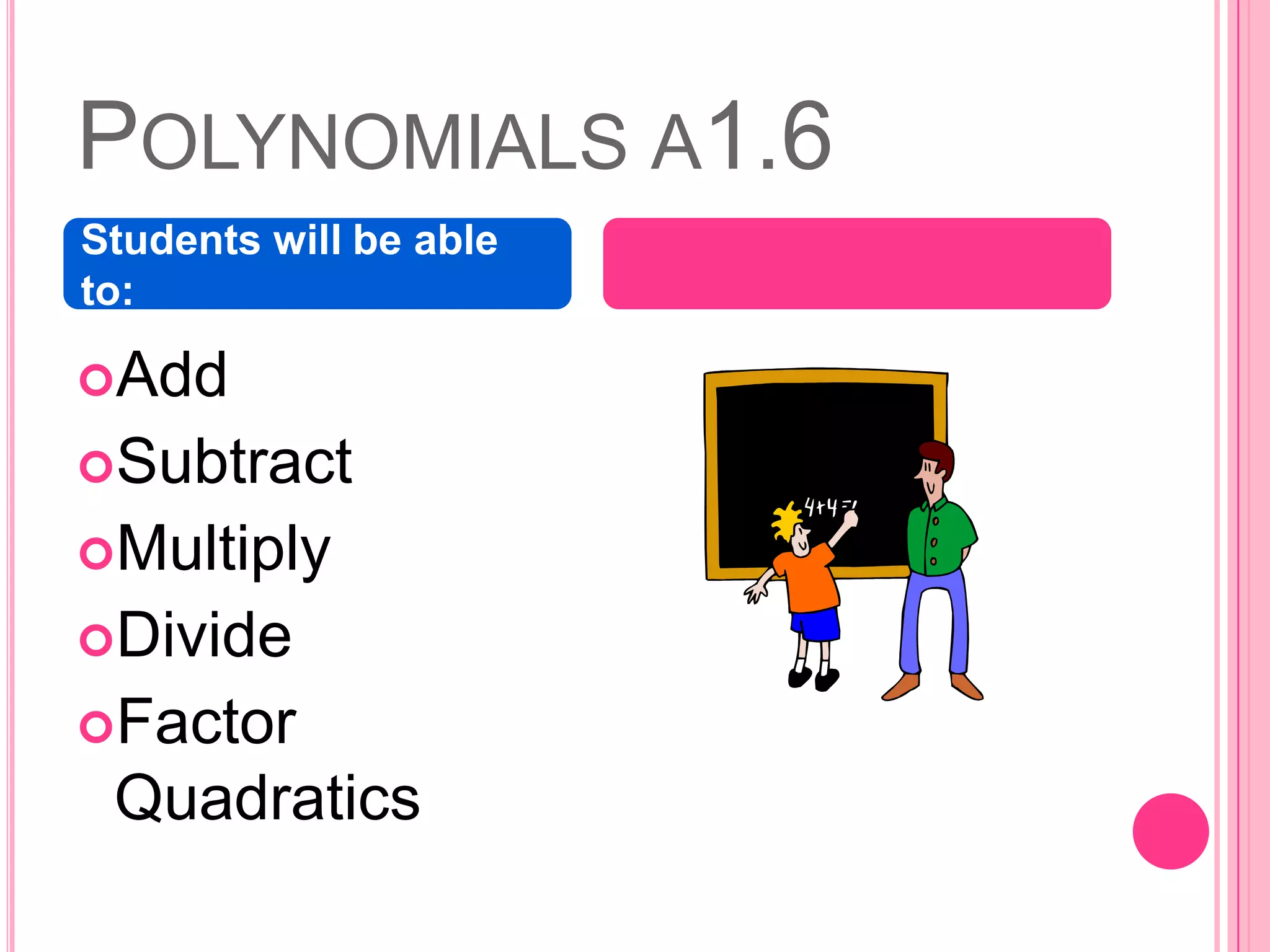 Math Academic Standards | PPT