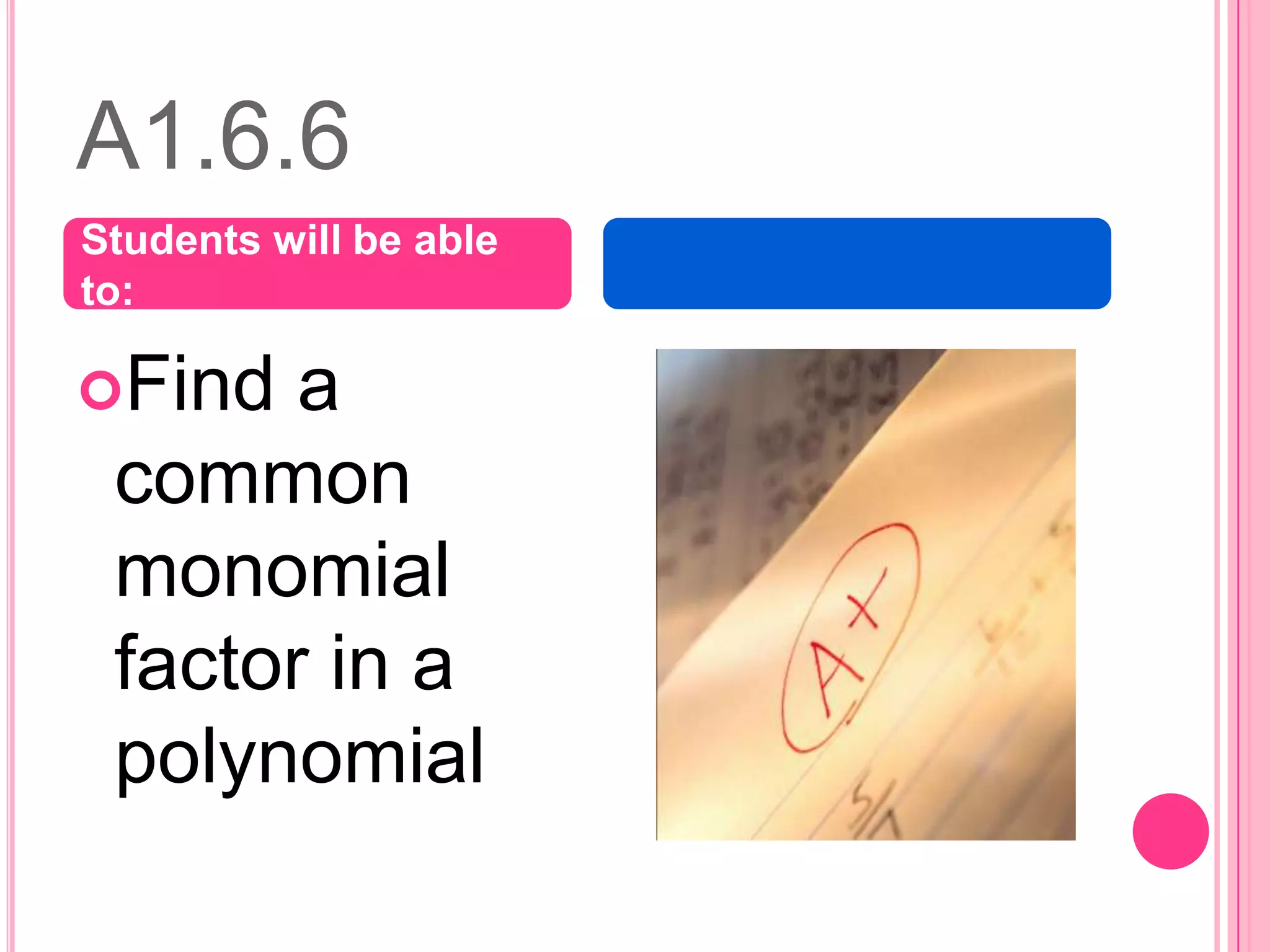Math Academic Standards | PPT