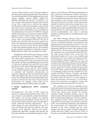 Indian academy of pediatrics (iap) recommended immunization | PDF