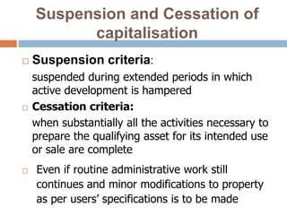 Indian accounting standard 23 –borrowing cost | PPTX