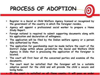 Indian adoption laws | PPTX