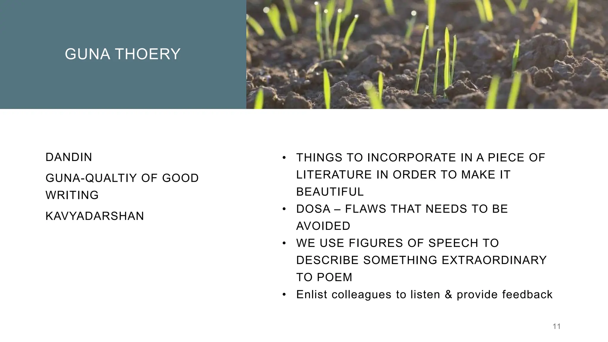 INDIAN AESTHETIC THEORY AN OVER VIEW - BY Dr. VILASINI K A | PPTX