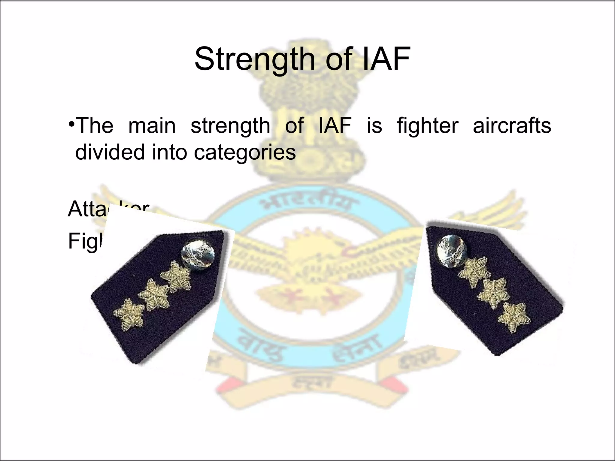 INDIAN AIR FORCE | PPT