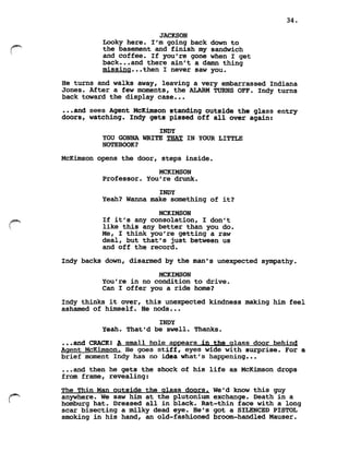 Indiana Jones And The City Of The Gods Frank Darabont script | PPT