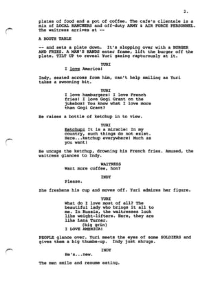 Indiana Jones And The City Of The Gods Frank Darabont script | PPT