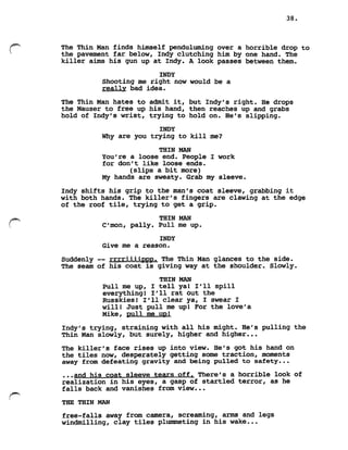 Indiana Jones And The City Of The Gods Frank Darabont script | PPT