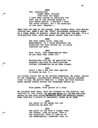 Indiana Jones And The City Of The Gods Frank Darabont script | PPT