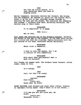 Indiana Jones And The City Of The Gods Frank Darabont script | PPT