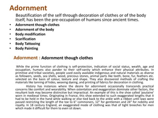 Indian and western costumes | PPTX