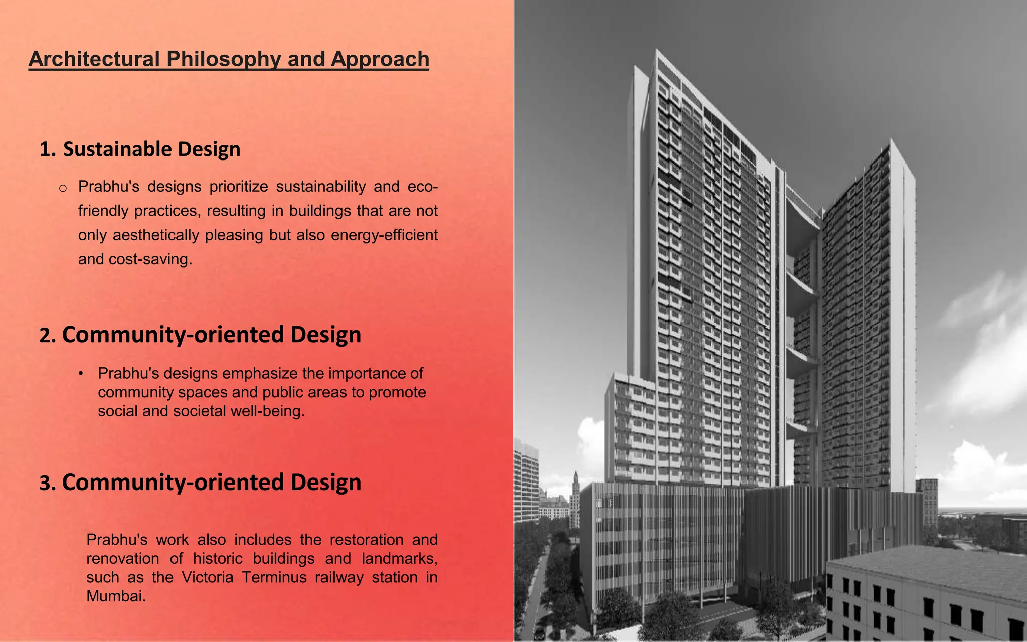 indian architects THEIR STYLE AND INTRODUCTION WORK | PPTX