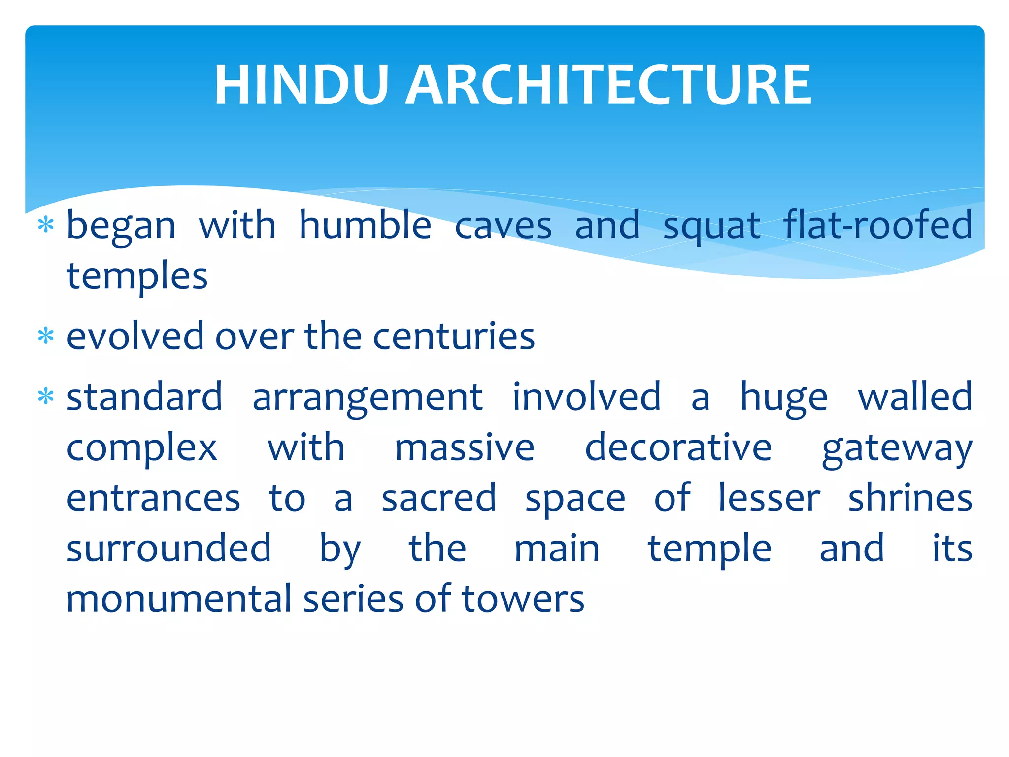 HISTORY: INDIAN ARCHITECTURE 2.0 | PPT