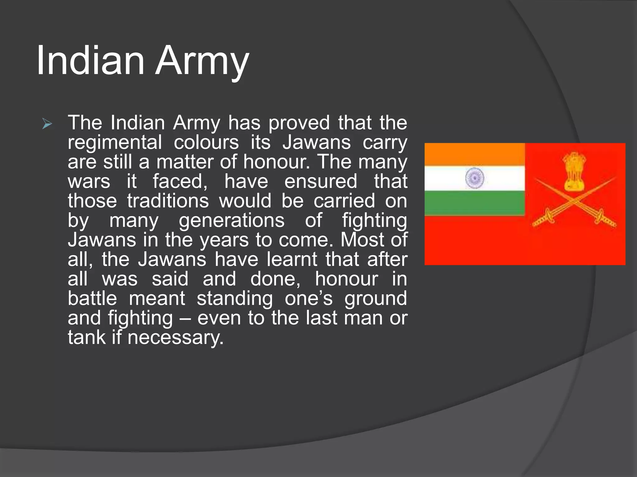 Indian army | PPTX