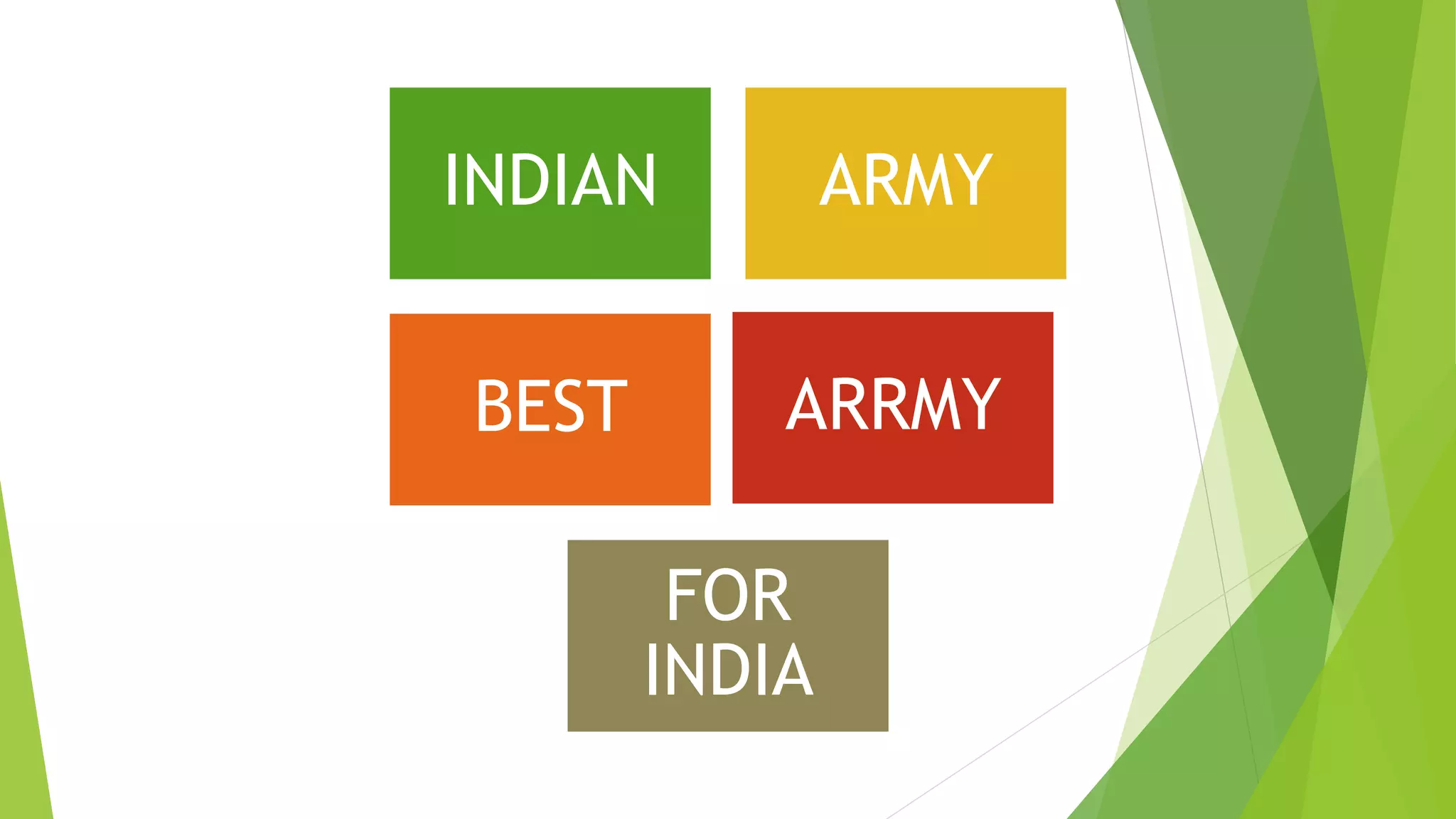 Indian army | PPT