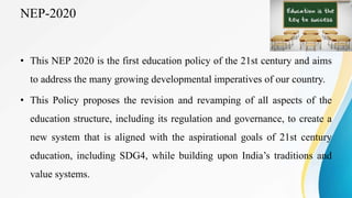 INDIA National Education Policy-2020.pptx