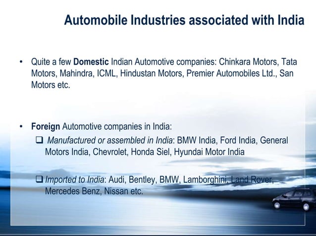 Indian automobile industry transformation from oligopoly to ...