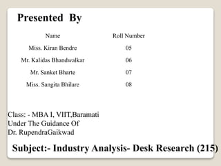 Indian aviation industry | PPTX