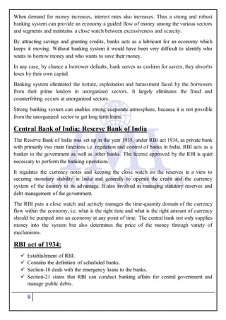 Indian banking and financial system. | PDF