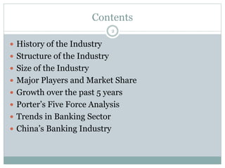 Indian banking industry analysis | PPTX