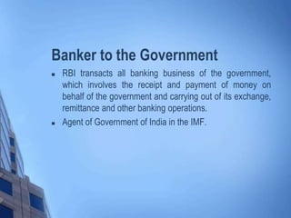 Indian banking system | PPTX