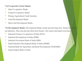 Indian Banking system and Classification of Banks | PPTX