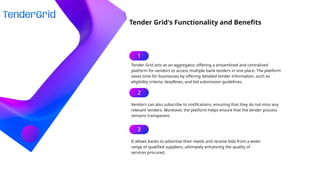 Latest Indian Bank Tenders at Tender Grid | PPTX | Business Banking ...