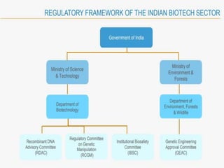 Development of biotechnology in india | PPTX | Biotech and Biomedical ...